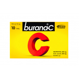 BURANA-C 400/300 mg 10 tablettia