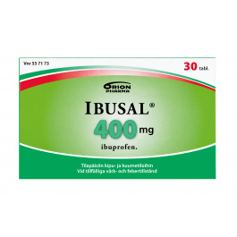 IBUSAL 400 mg 30 tablettia, kalvopääll