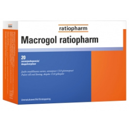 Macrogol ratiopharm 20 annospussia