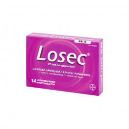 LOSEC 20 mg 14 enterotablettia