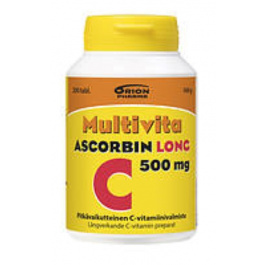 MULTIVITA ASCORBIN LONG 500 MG 200 TABL