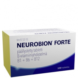 NEUROBION FORTE 100 kpl tabl, päällystetty