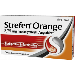 STREFEN ORANGE 8,75 mg 16 fol imeskelytabl