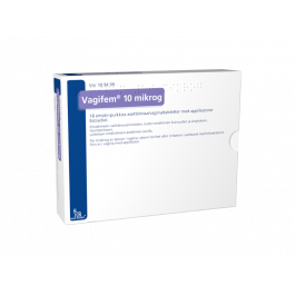 VAGIFEM 10 mikrog 18 emätinpuikko, tablettia